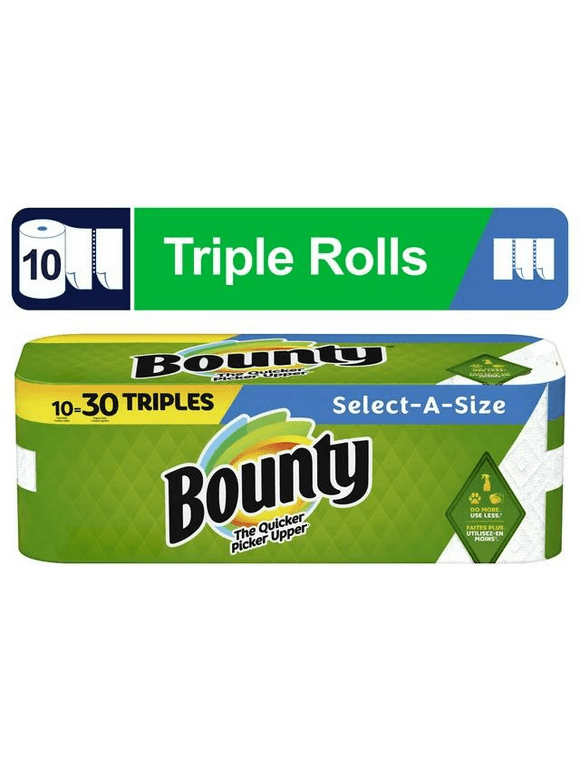 Bounty Select-a-Size Paper towels in Bounty - Walmart.com