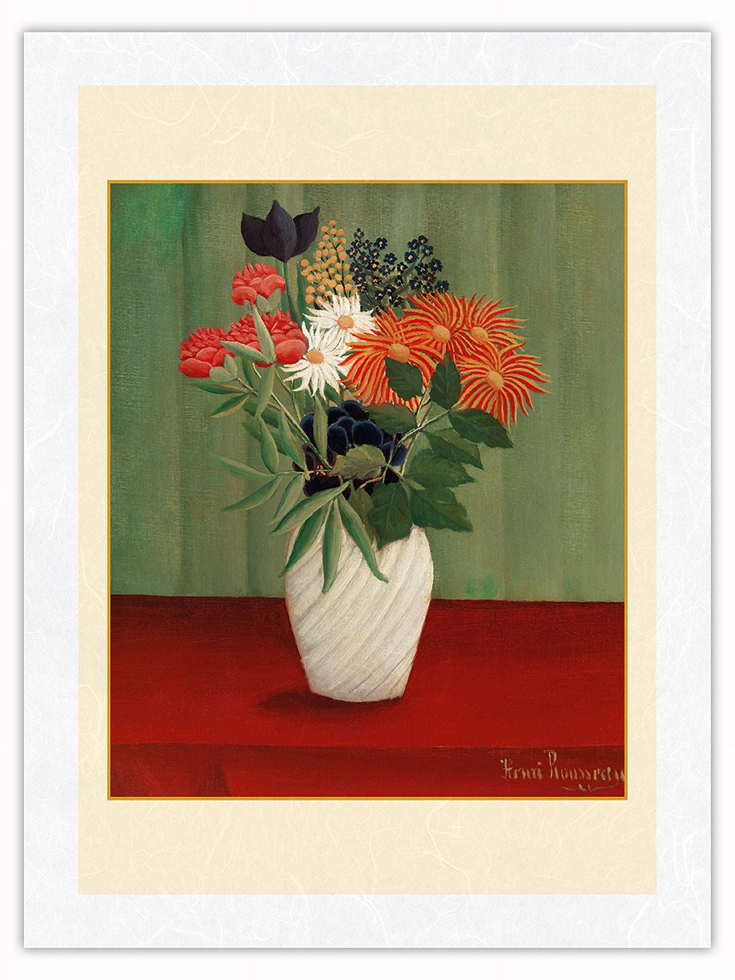 Bouquet of Flowers with China Asters and Tokyos - From an Original ...