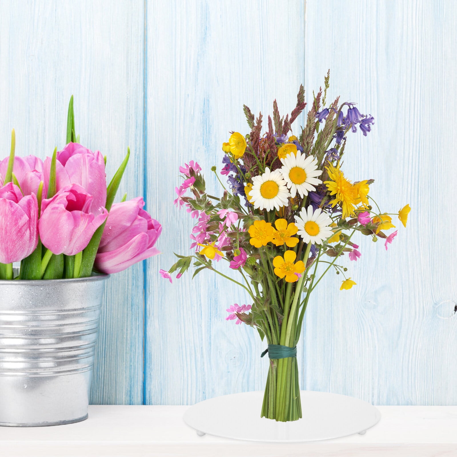 Bouquet Holder Fresh Flower Display Supplies Bouquet Stabilizing Rack ...