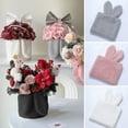 Bouquet Material Bag Rabbit Ears Non-shedding Tear-resistance Plush ...