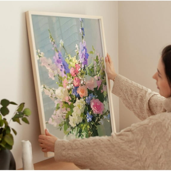 Bouquet Room Decor, Pink Girly Aesthetic Art, Y2k Cute Girly Decor ...