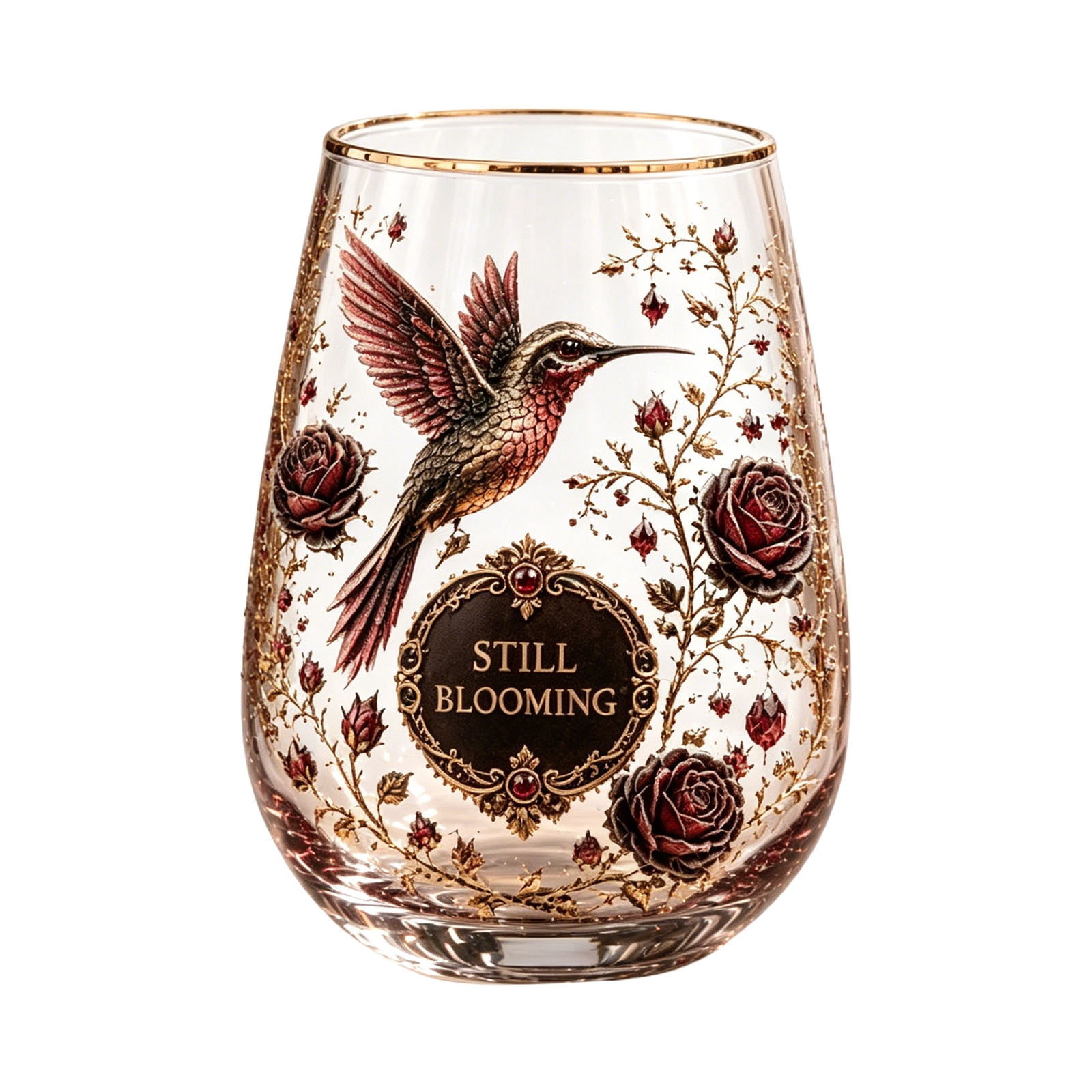 Bouquet Shaped Glass, Exquisite Craft Clear Glass Cup for Drinks & Home ...