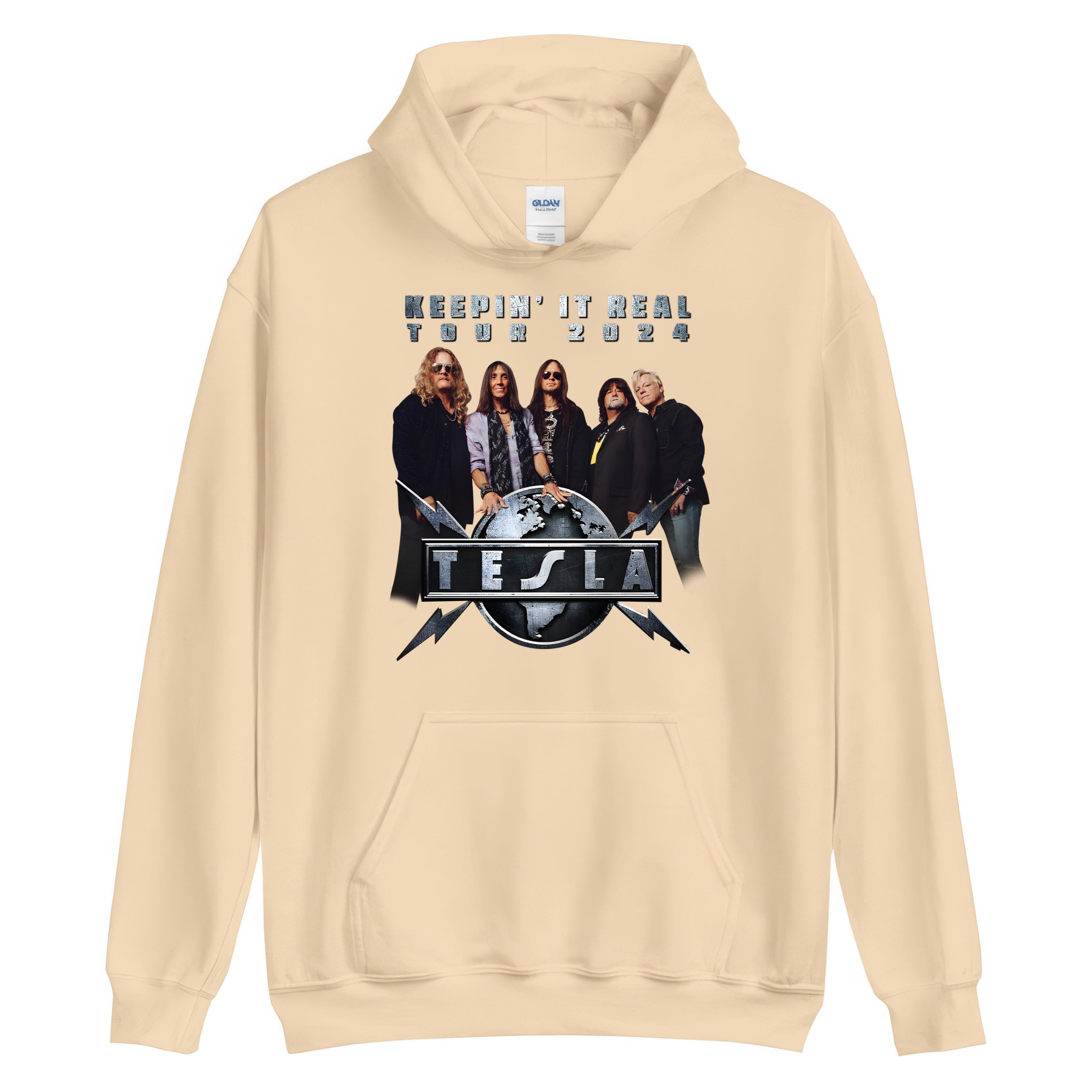 Bouquet Shirts, Tesla Band Keepin' It Real U.S. Tour 2024 Unisex T ...