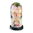 Bouquet Soap Flower Night Light Glass Cover Romantic Gift for ...