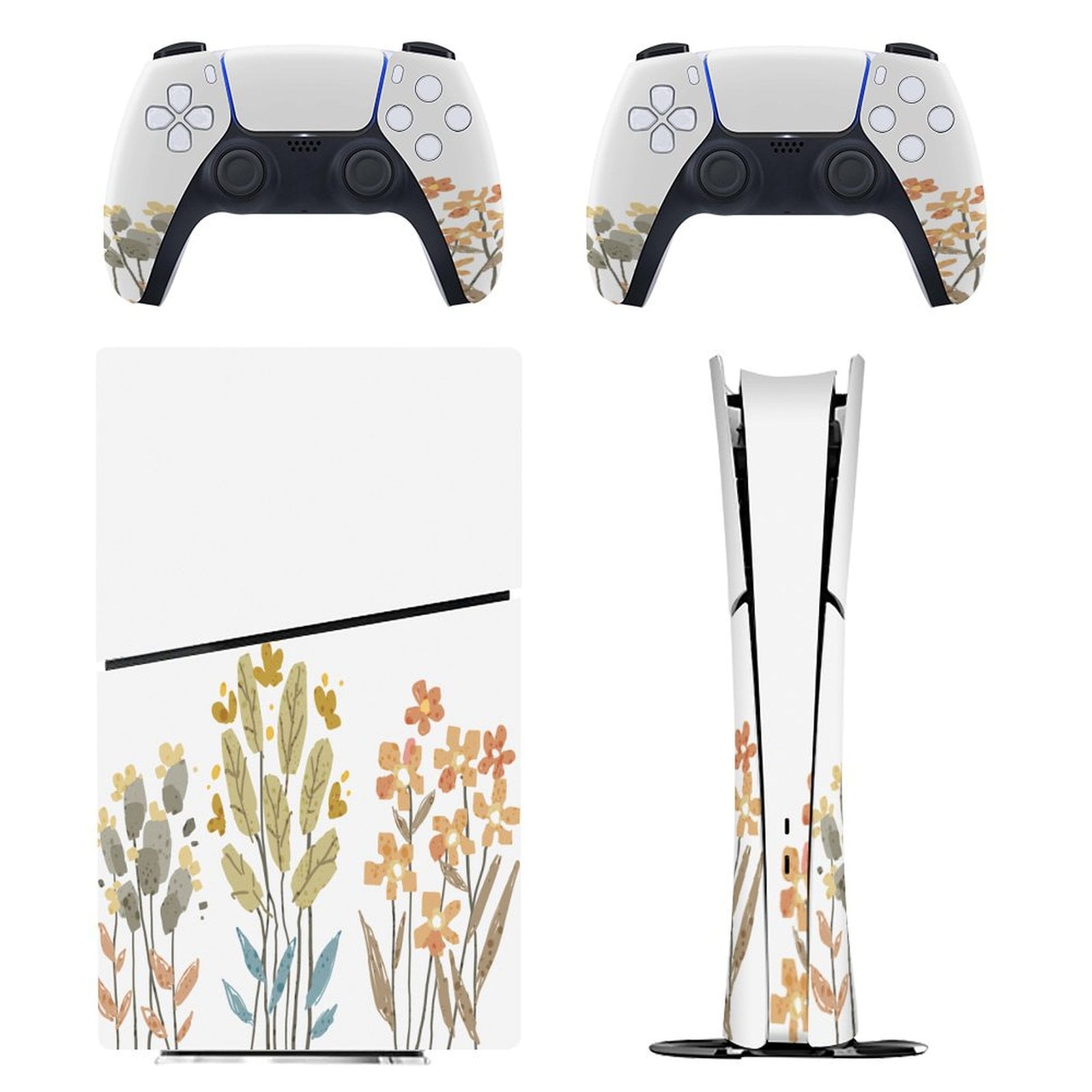 Bouquet, Spring PS5/PS5 Slim Digital Disc Skin Sticker For Console And ...