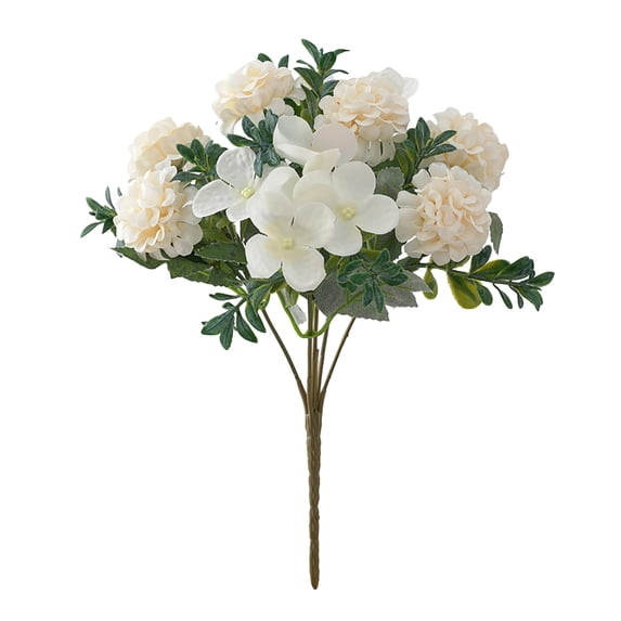 Bouquets Artificial Fake Flowers Plants Silk Hydrangea Arrangements ...