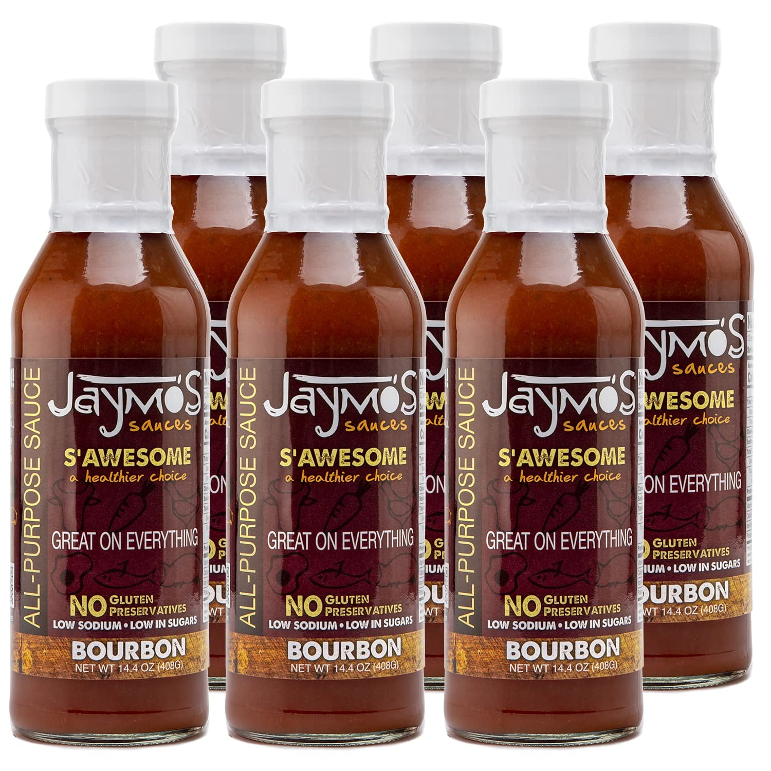 Bourbon All-Purpose S'Awesome Sauce with No Preservatives and Gluten ...