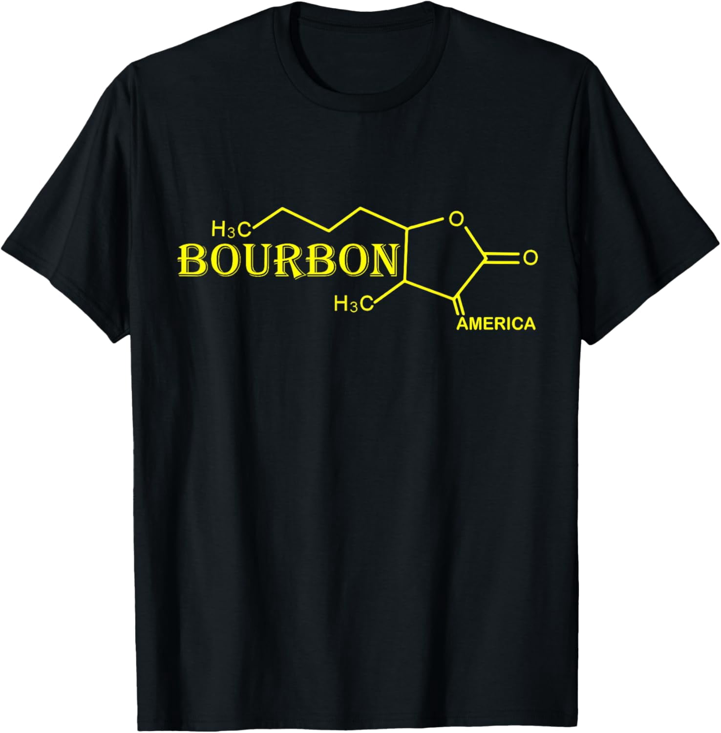 Bourbon America Chemistry Science Future Chemist For Men Mom T-Shirt ...