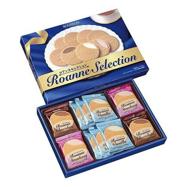 Bourbon Roanne Selection RS Assorted Biscuit 200g/(14pcs) - Walmart.com