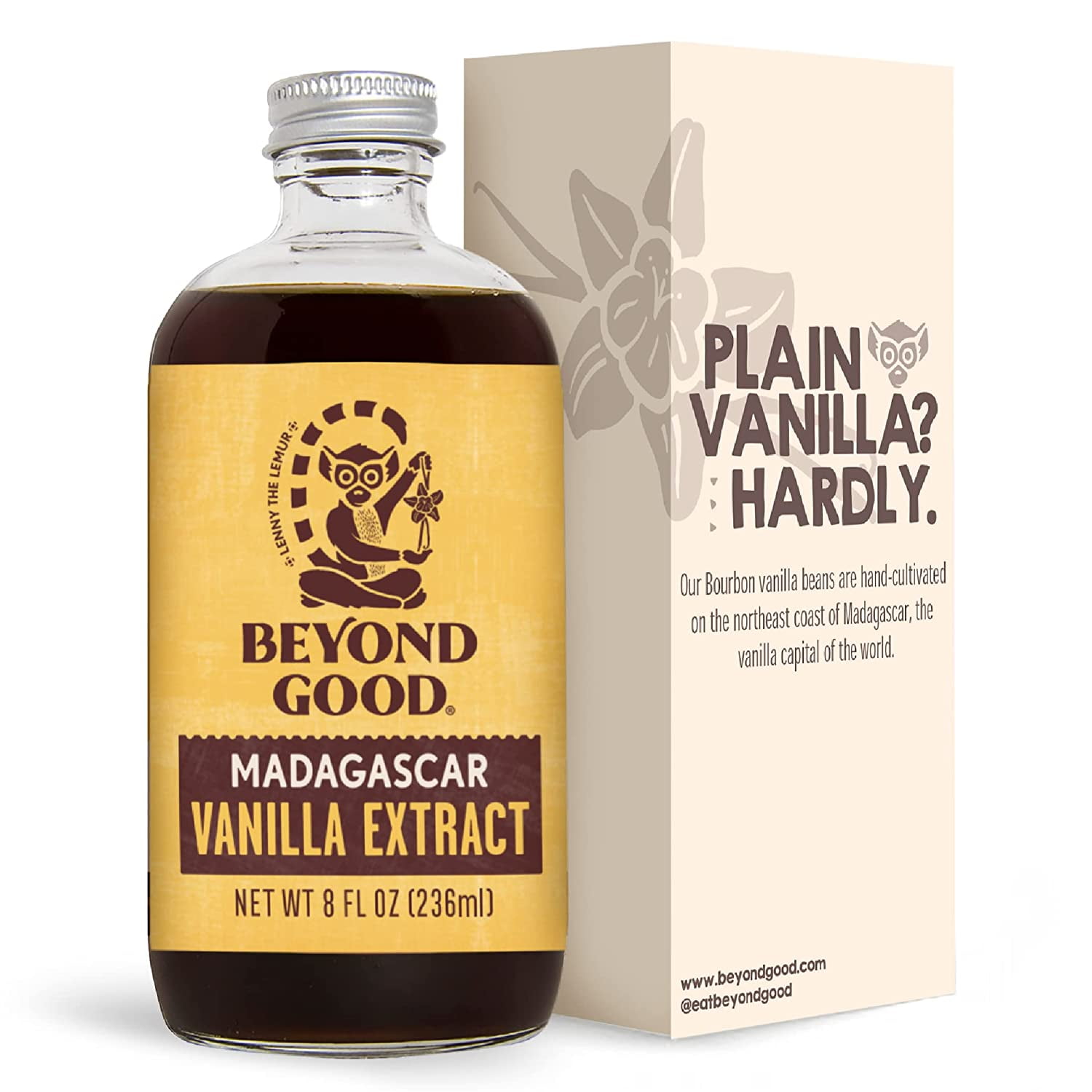 Bourbon Vanilla Pure Vanilla Extract 8 Fl Oz - Walmart.com