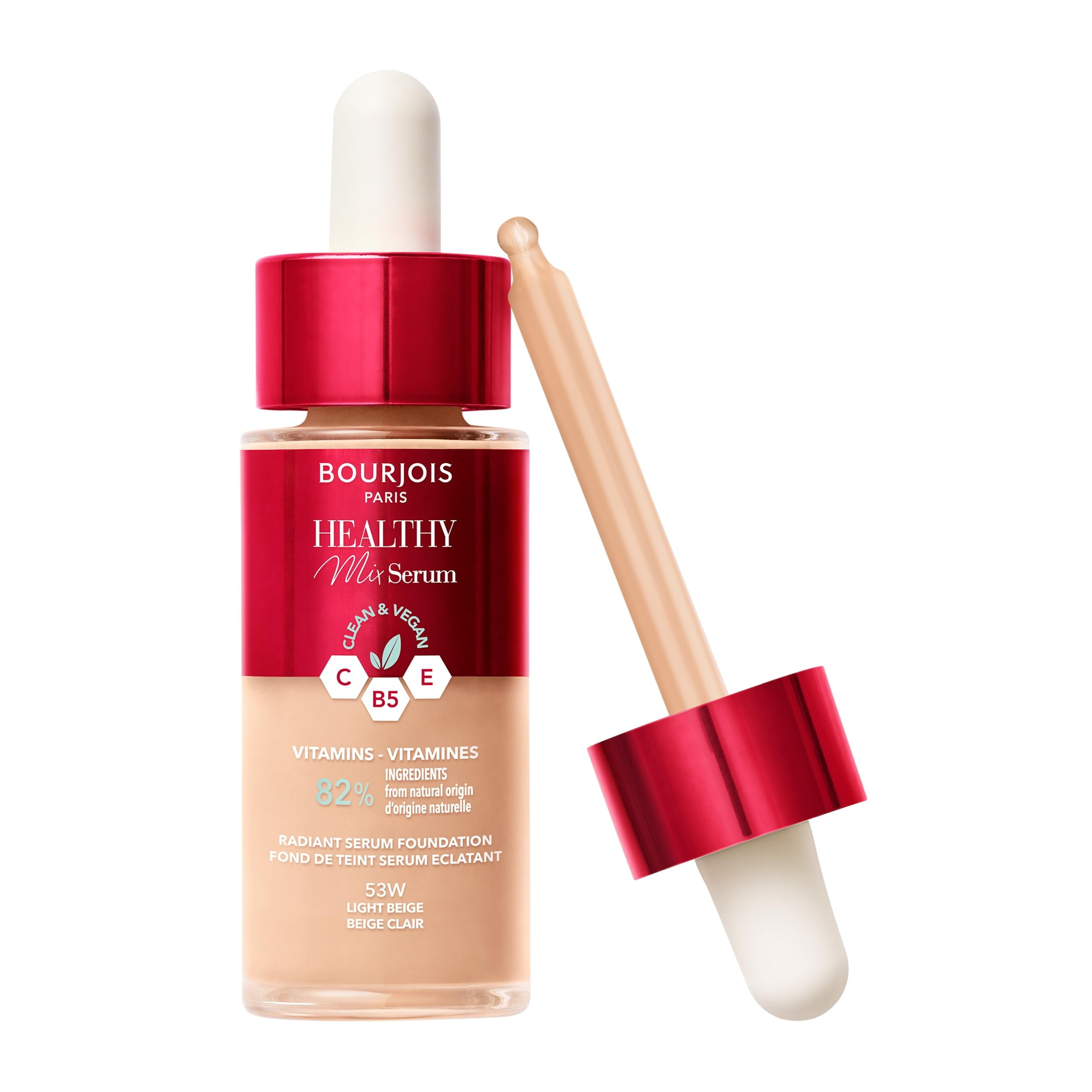 Bourjois Fond De Teint Healthy Mix Serum Foundation For A Natural Look ...