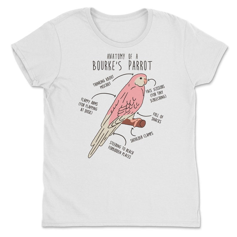Bourke's Parrot Shirt, Funny Parrot Lover Gift, Rosa Bourke Bird T ...