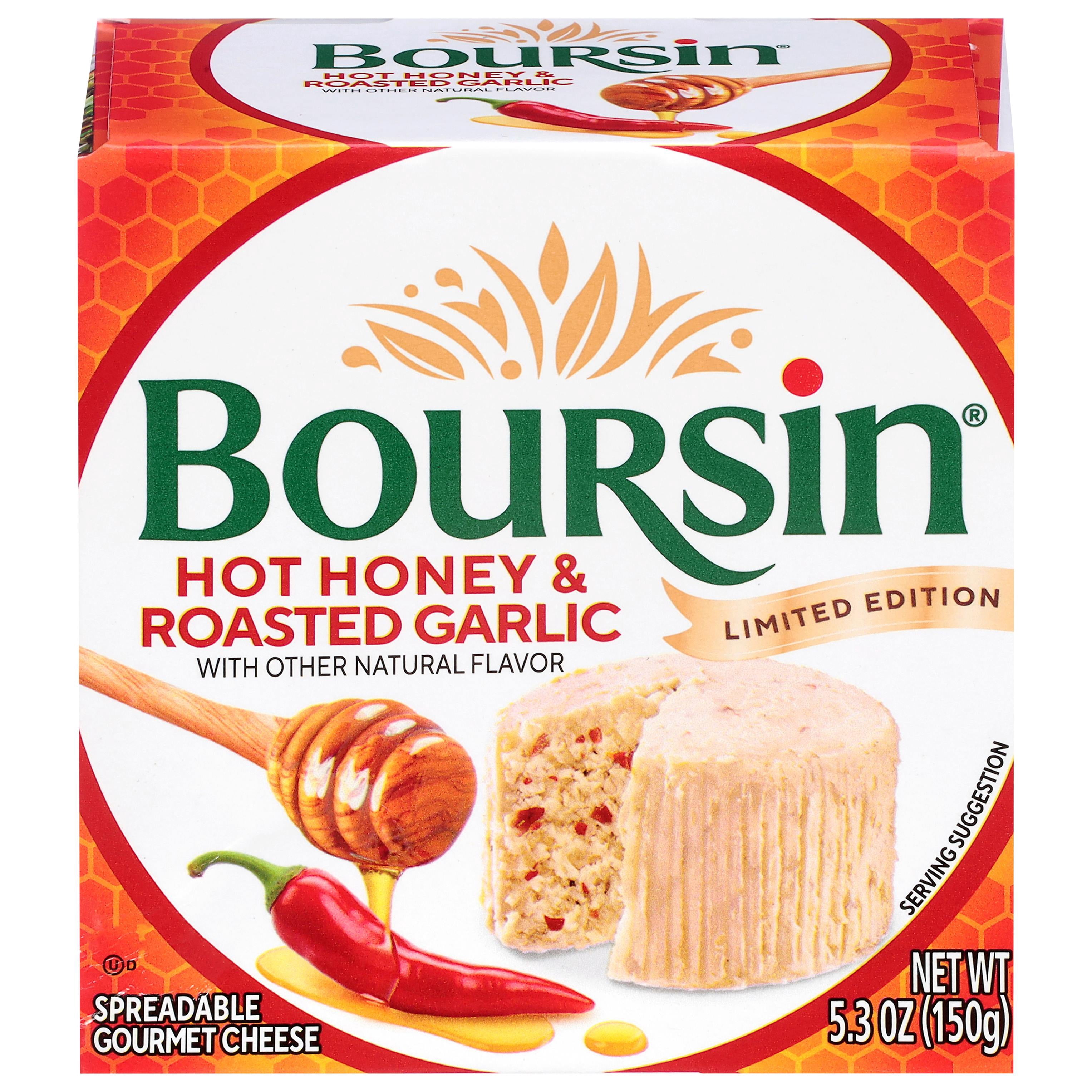 Boursin® Hot Honey & Roasted Garlic Gourmet Spreadable Cheese, 5.3 oz ...