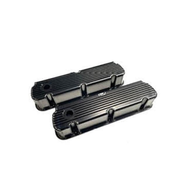 Bous Performance E41345BK SBF Fabricated Tall Aluminum Finned Valve ...