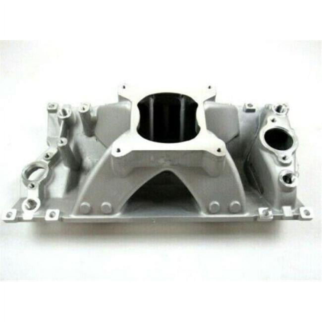 Bous Performance E42424 BBC 350 Vortec High Rise Intake Manifold, Satin ...