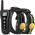 Bousnic Dog Training Collar 2 Dogs Upgraded 1000ft Remote Rechargeable ...