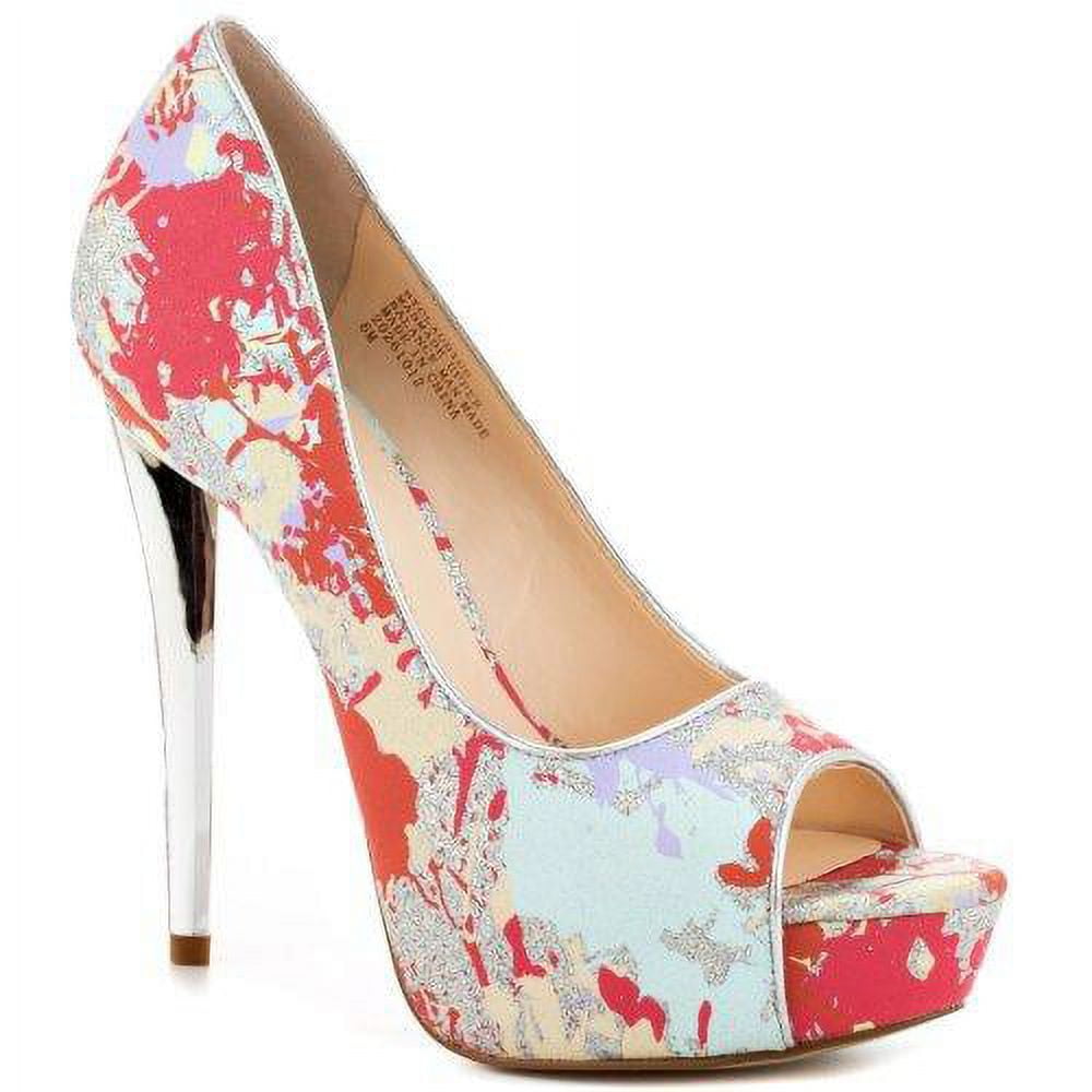 Boutique 9 Claudius3 Women's Platform Pumps Heels, Orange Multi ...