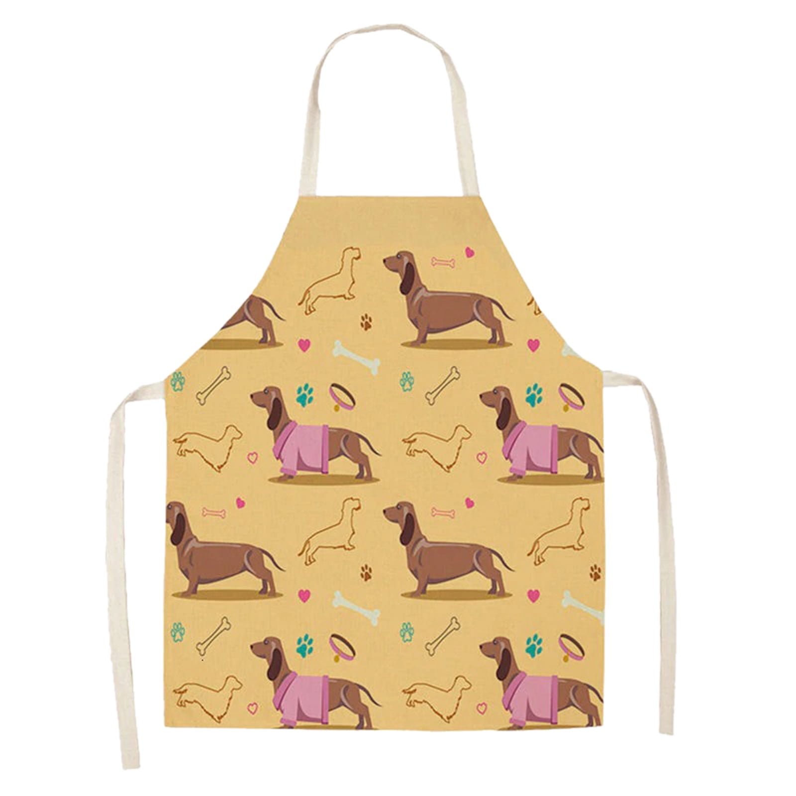 Boutique Apron Sleeve Clearance Sausage Dog Kitchen Cooking Aprons ...