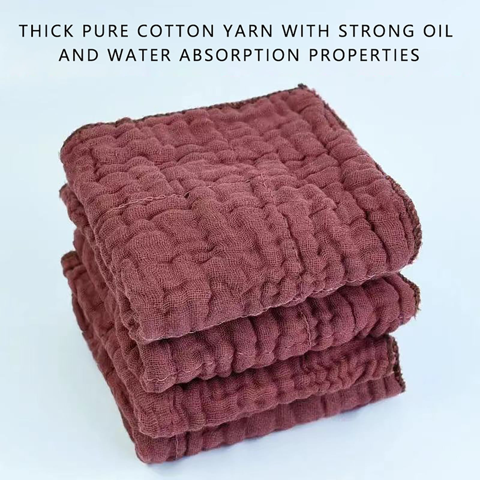 Boutique Big Deals! Household Cleaning Cloth Washcloths Soft Face ...