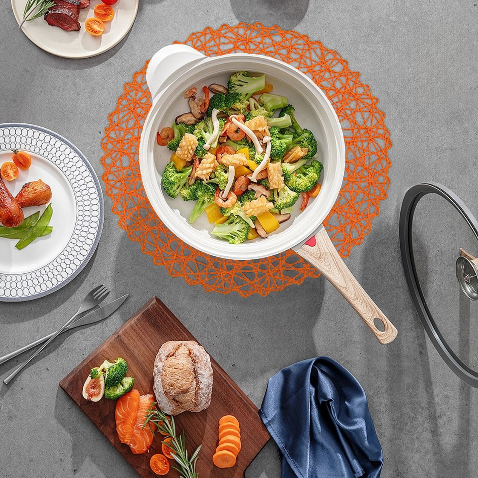 Boutique Big Deals! Kitchen Mat 15 Inch Bowl Mat Multifunctional Wear ...