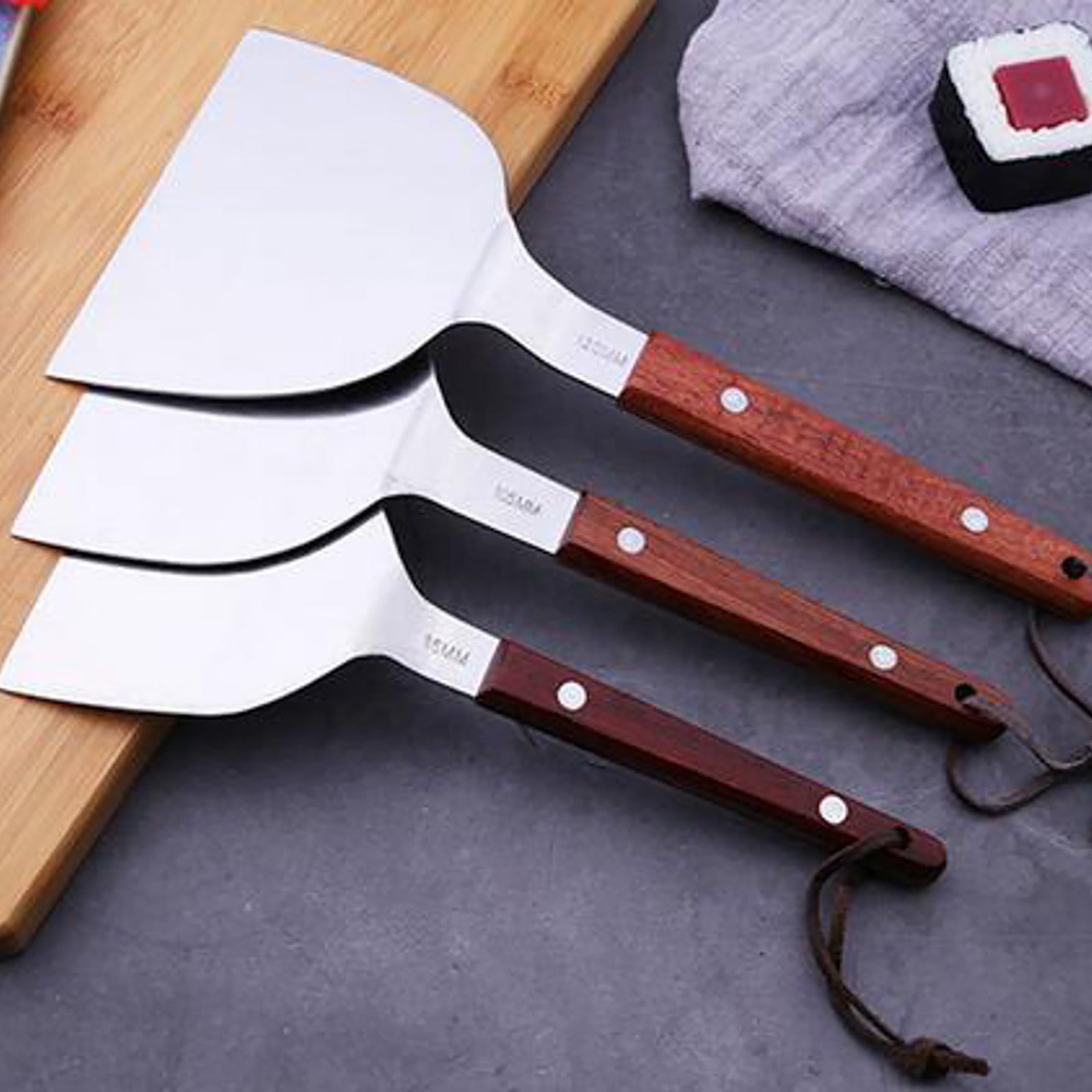 Boutique Clearance Kitchen Fork Frying Shovel Plastic Handle Cooking ...