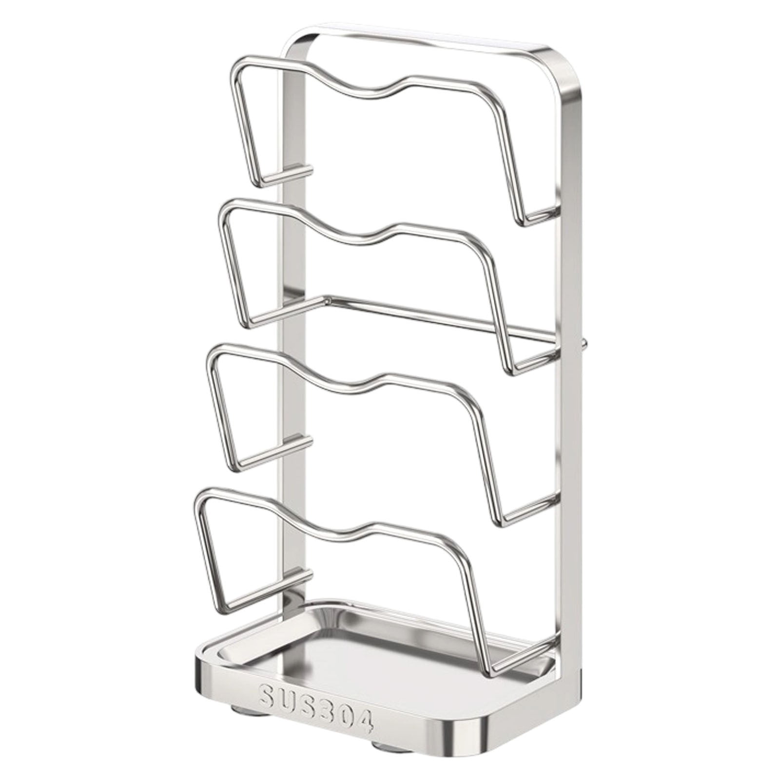 Boutique Clearance Pot Lid Holder While Cooking 304 Stainless Pot Lid ...