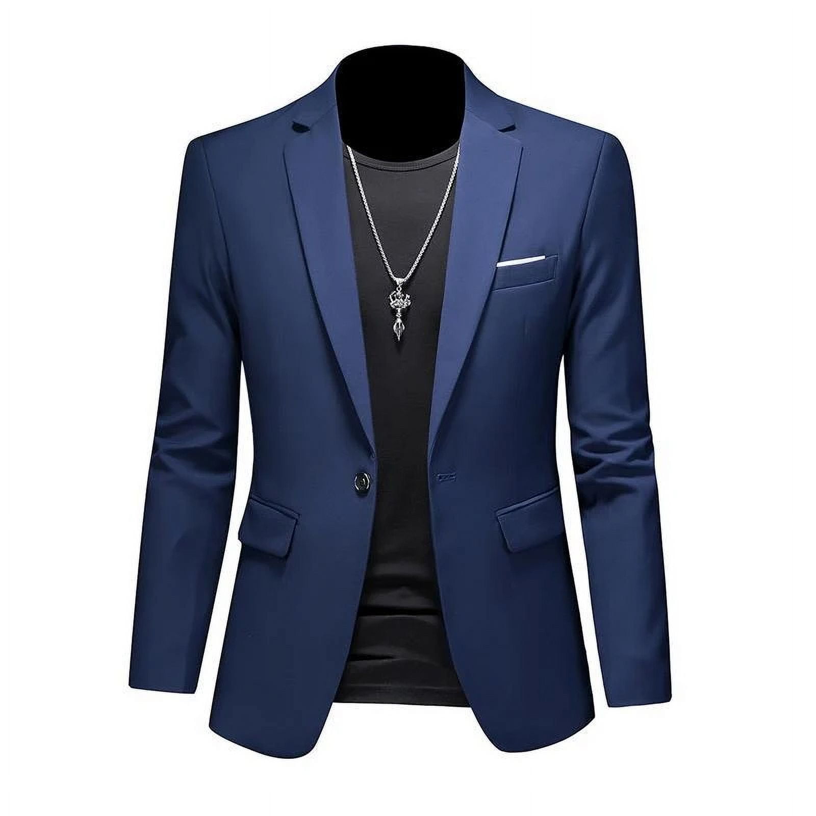 Boutique Fashion Solid Color High-end Brand Casual Business Men's ...