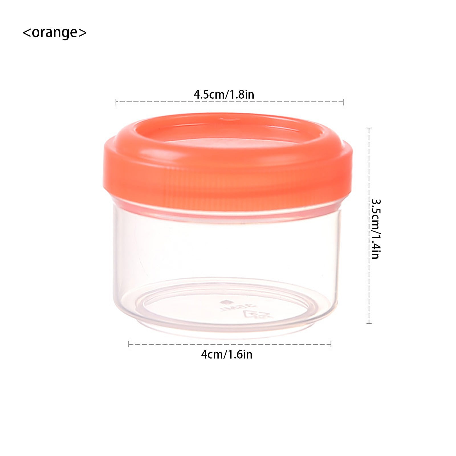 Boutique Kitchen Big Clearance Transparent Mini Plastic Jar Box ...