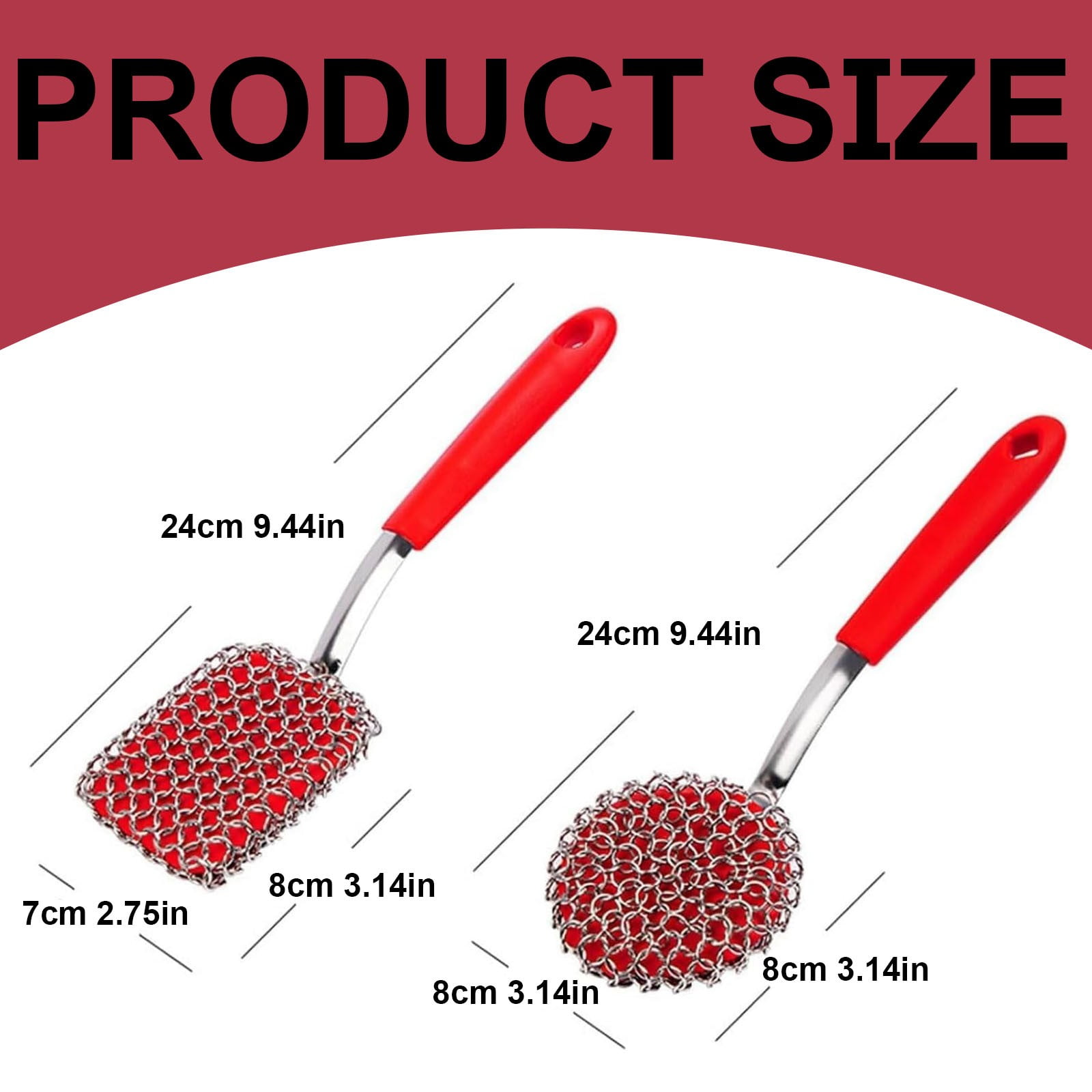 Boutique Kitchen Clearance Grill Scrubber Chain Mail Grill Scrubber ...