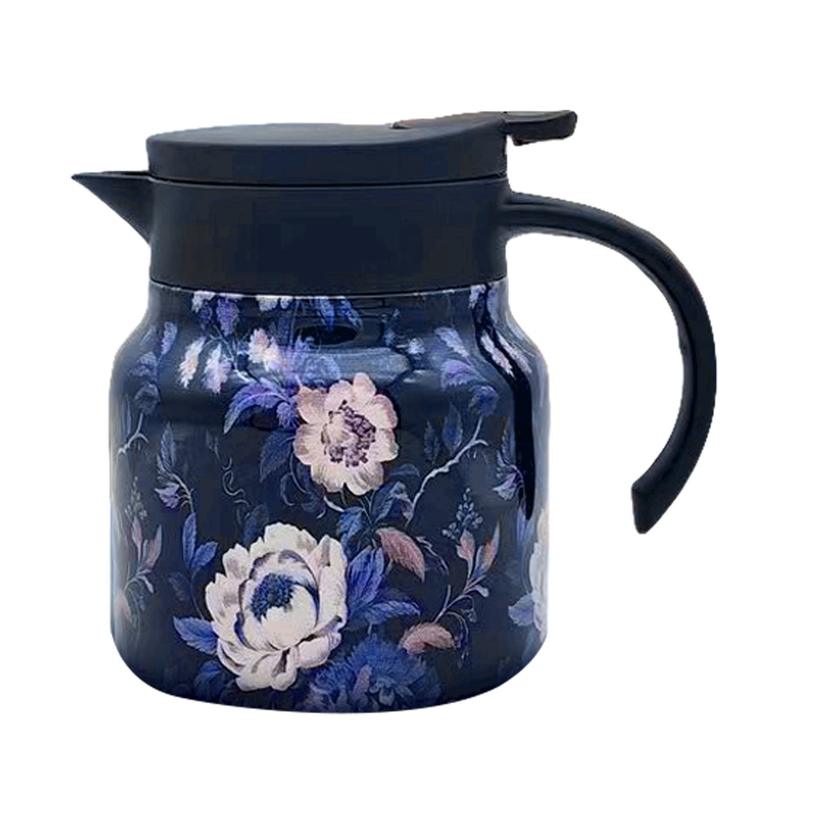 Boutique Kitchen Clearance Vintage Floral Pattern Tea In 800 Stainless ...