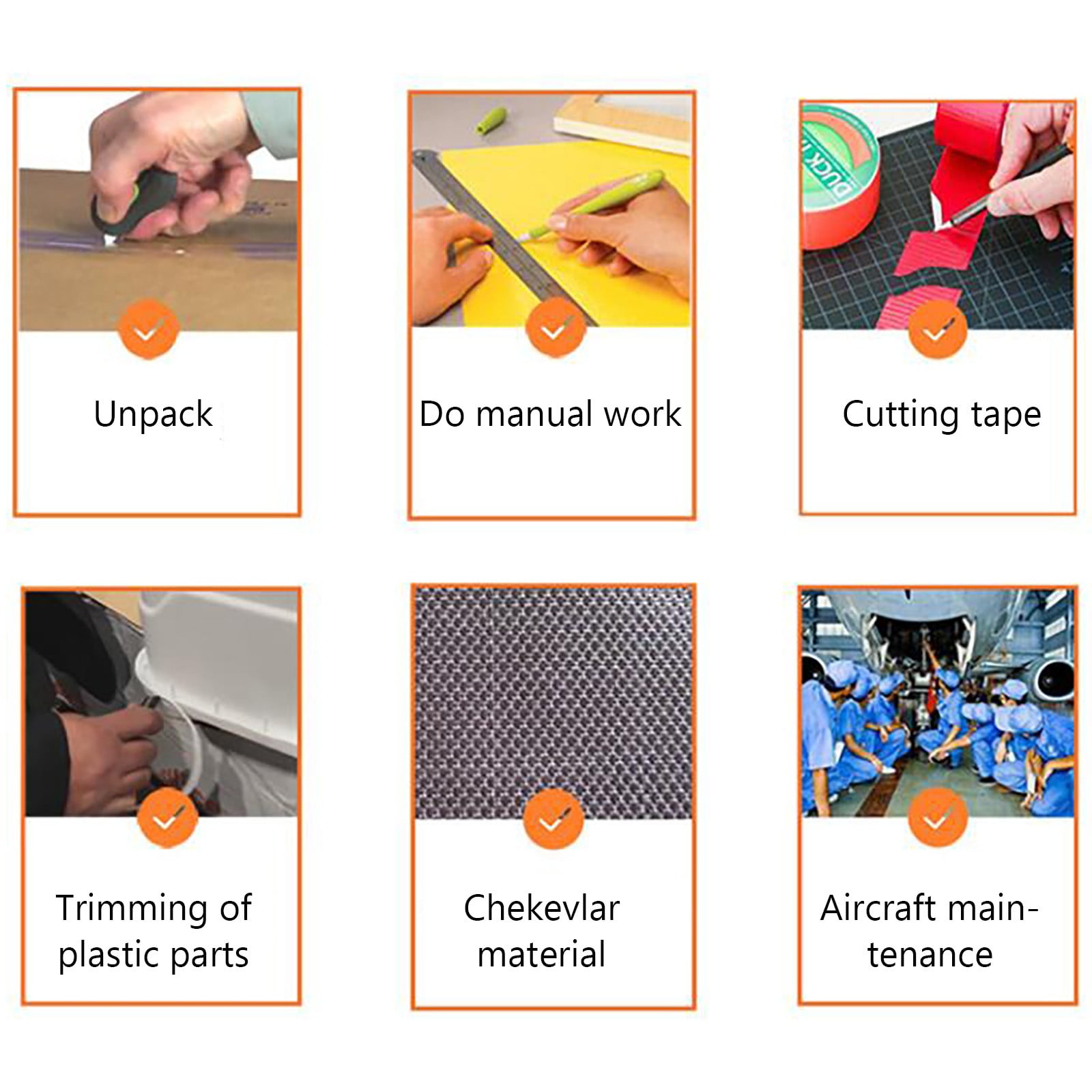 Boutique Kitchen Cutter Clearance! Ceramic Blade Safety Cut, Ceramic ...