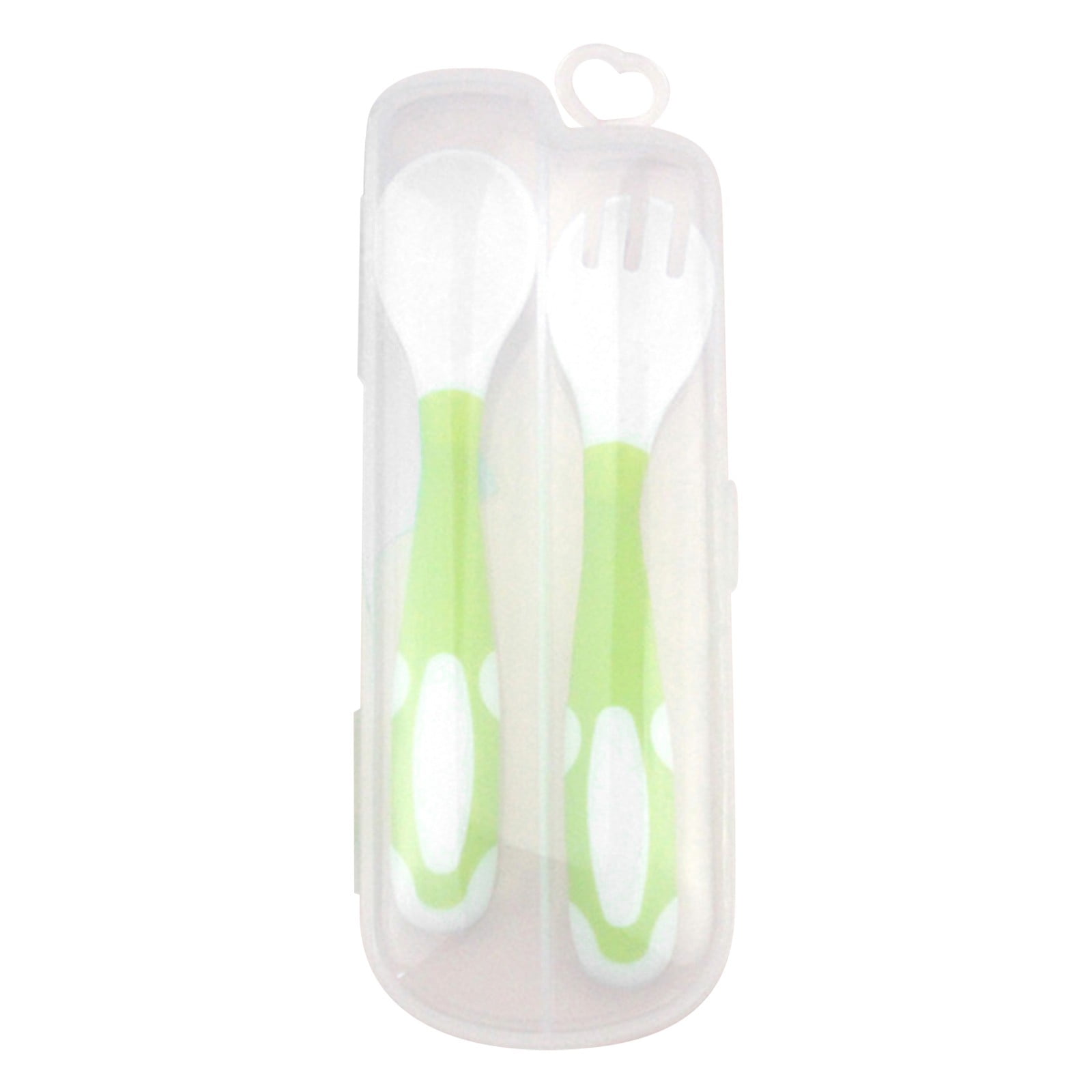Boutique Kitchen Tableware Promotions! Baby Spoon and fork Set Travel ...