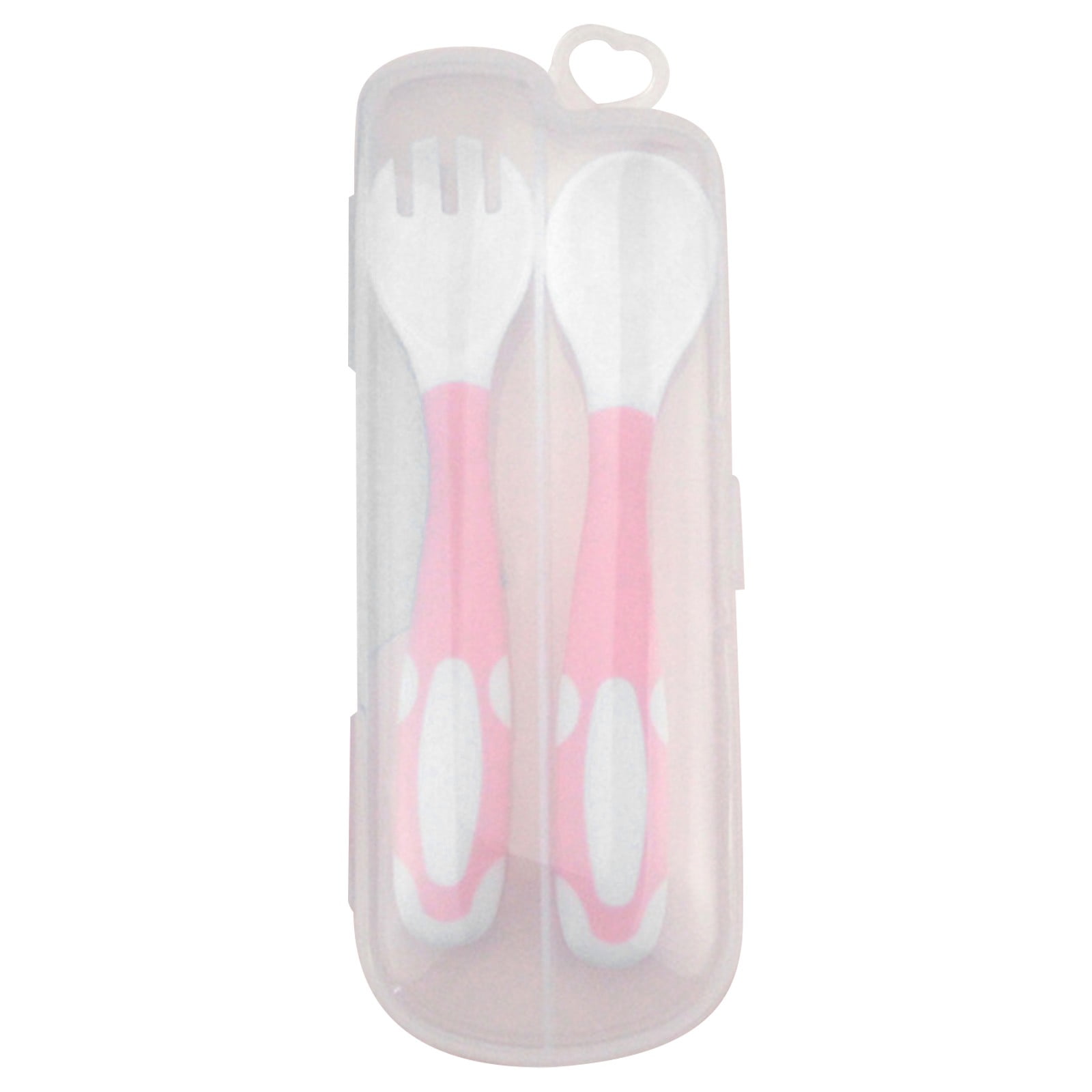 Boutique Kitchen Tableware On Sale! Baby Spoon and fork Set Travel Case Bendable & Non Slip ...