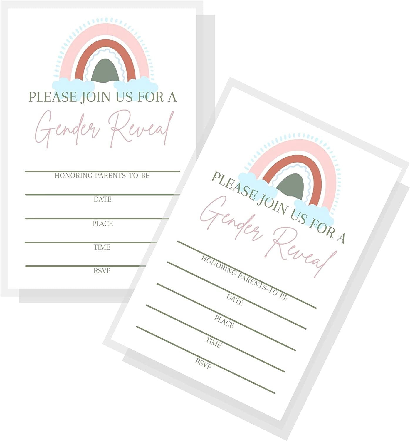 Boutique Marketing It's A Boy Gender Reveal 30 Pack Scratch Off Cards ...