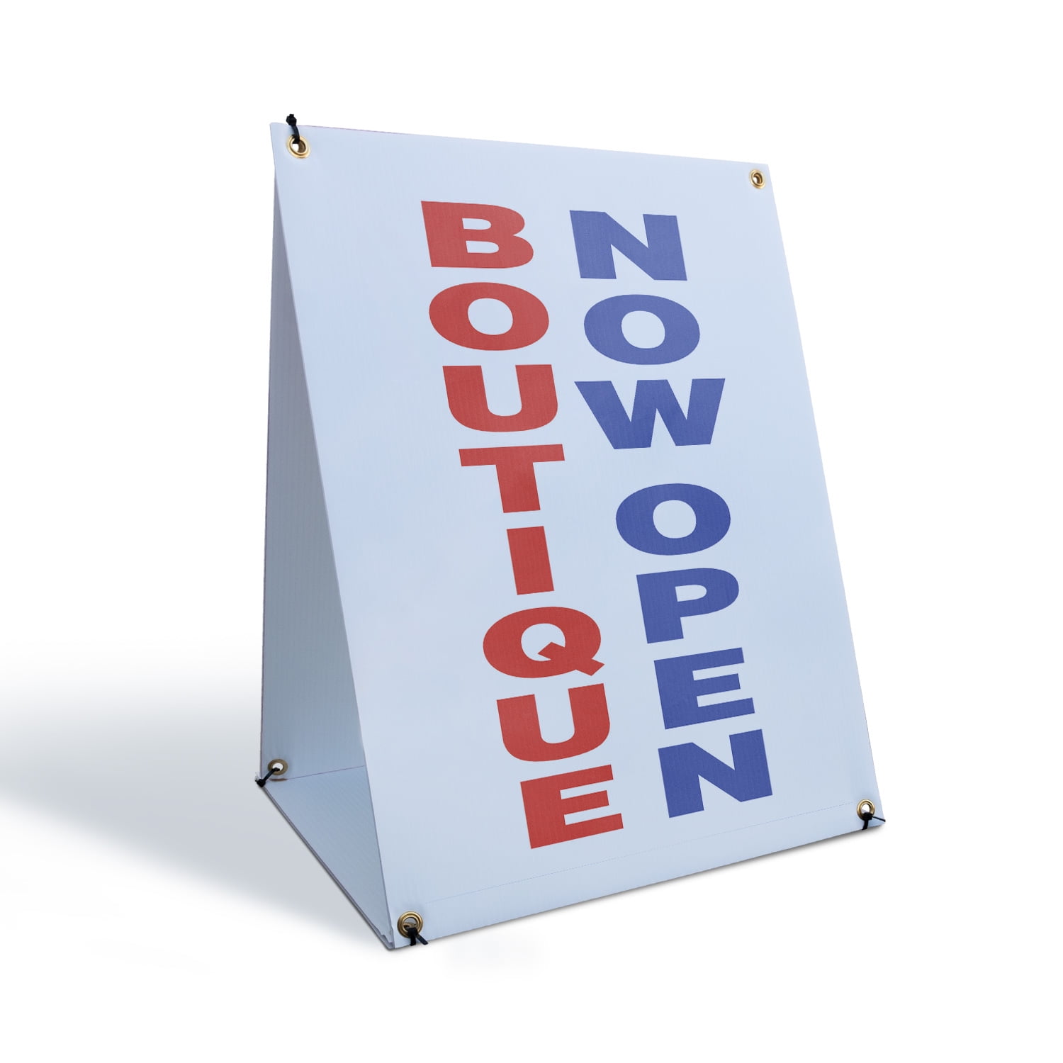 Boutique Now Open Sidewalk Sign 24 Inch x 36 Inch A-Frame Images On ...