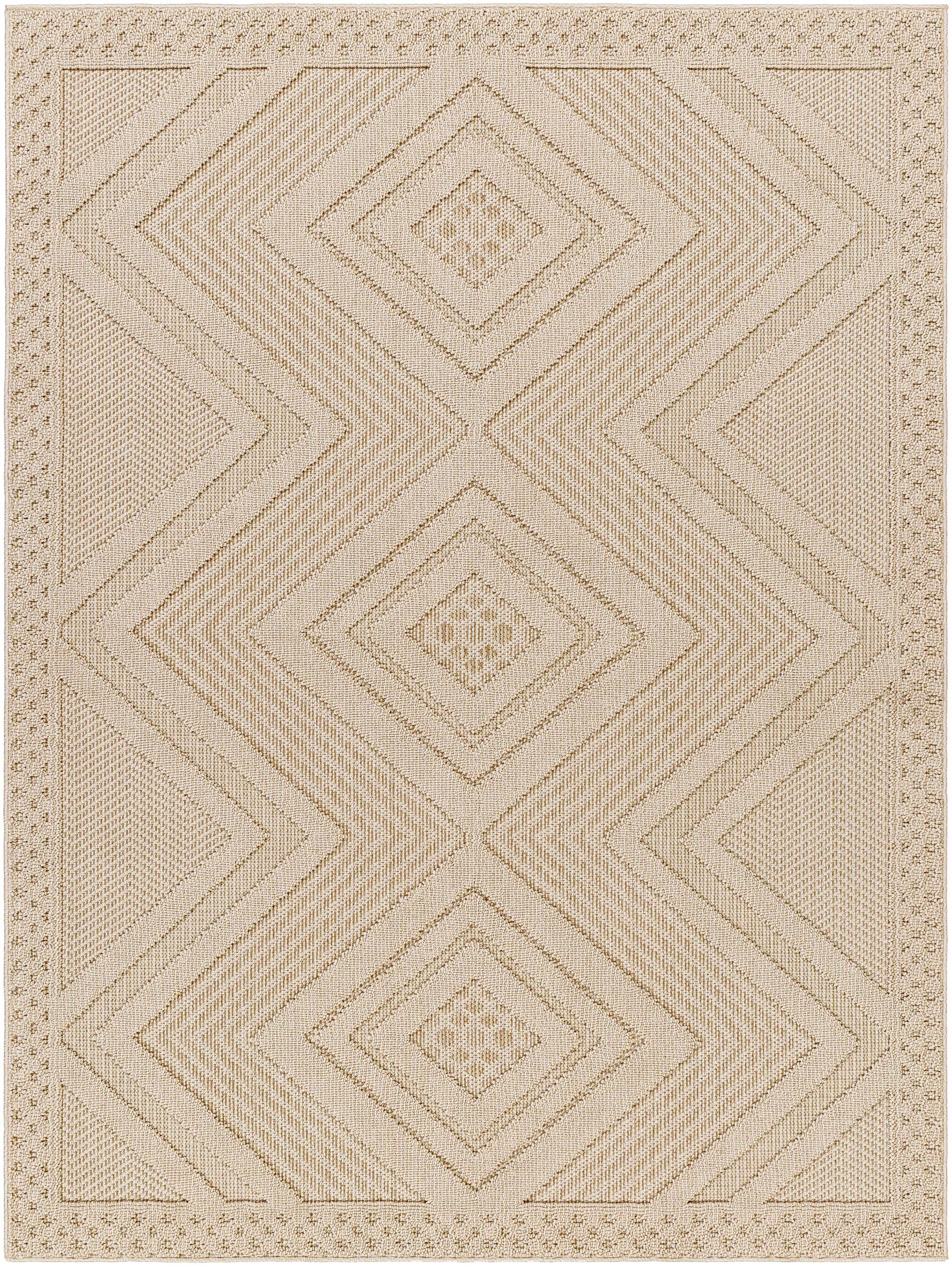 BoutiqueRugs Aimee Contemporary Area Rug - Outdoor Safe - Lambswool ...