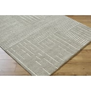 Holiday Time Festive Fair Isle Deer Accent Rug 20x34 Polyester Non-Skid ...