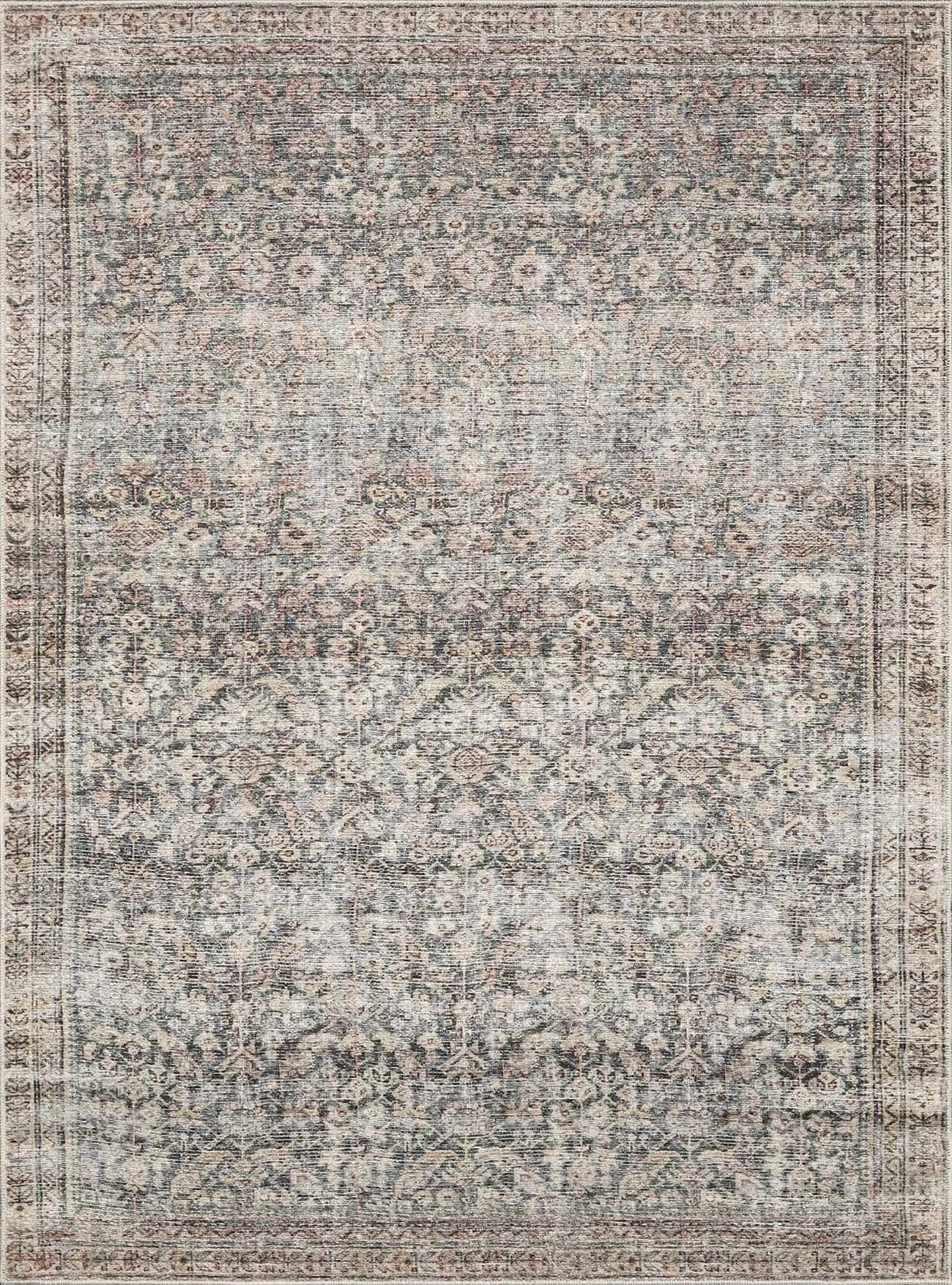 BoutiqueRugs Alyria Traditional Area Rug - Ivory, Rust, Dark Red - 7'9 ...