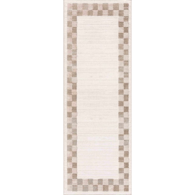 Boutique Rugs Azrika Modern Geometric Runner Rug - Machine Washable ...