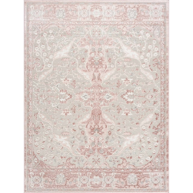 Boutique Rugs Blush & Light Pink Collection Zora Bohemian Oriental ...