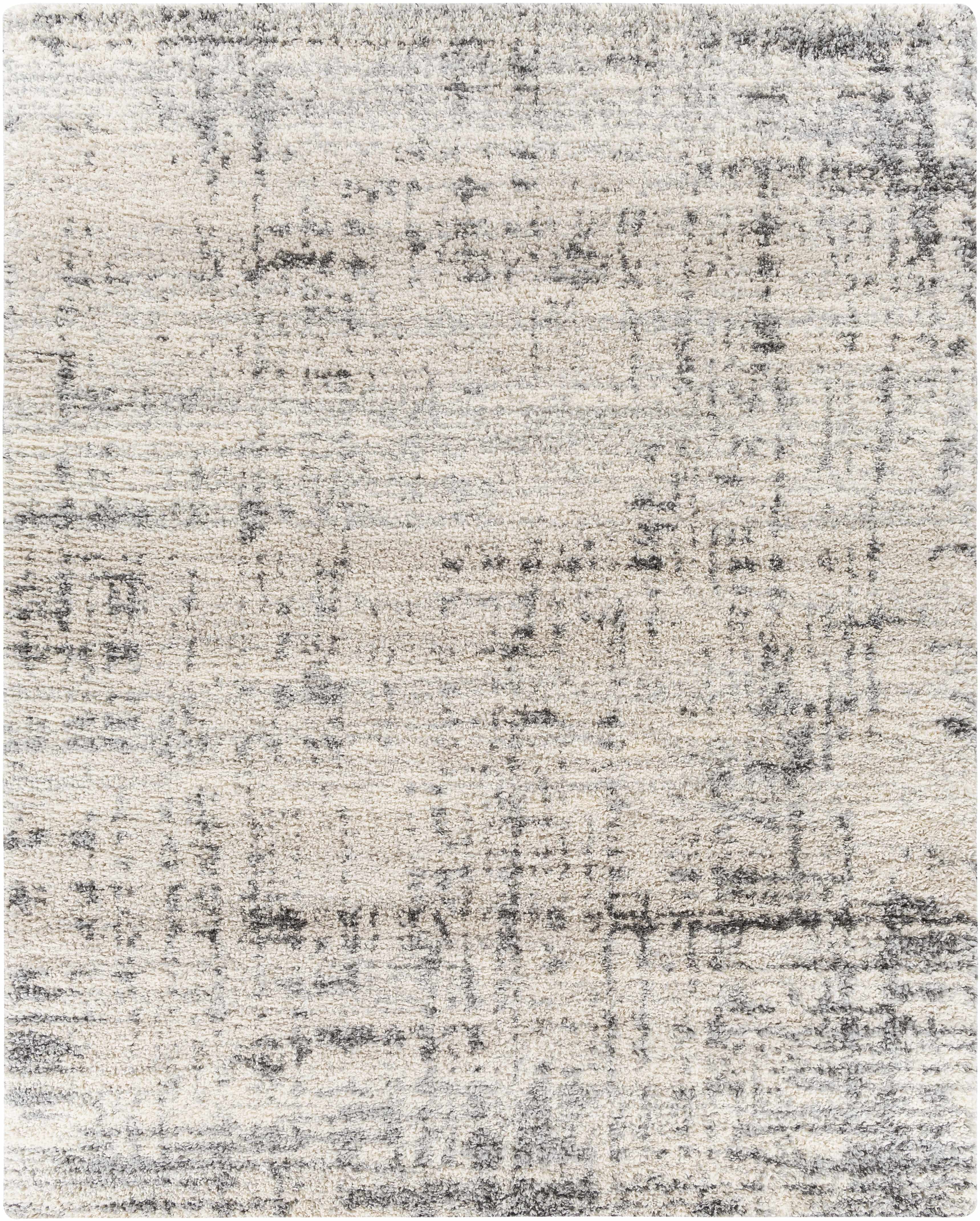 Boutique Rugs Calsib Contemporary Area Rug - Black, Peach, Light Gray ...