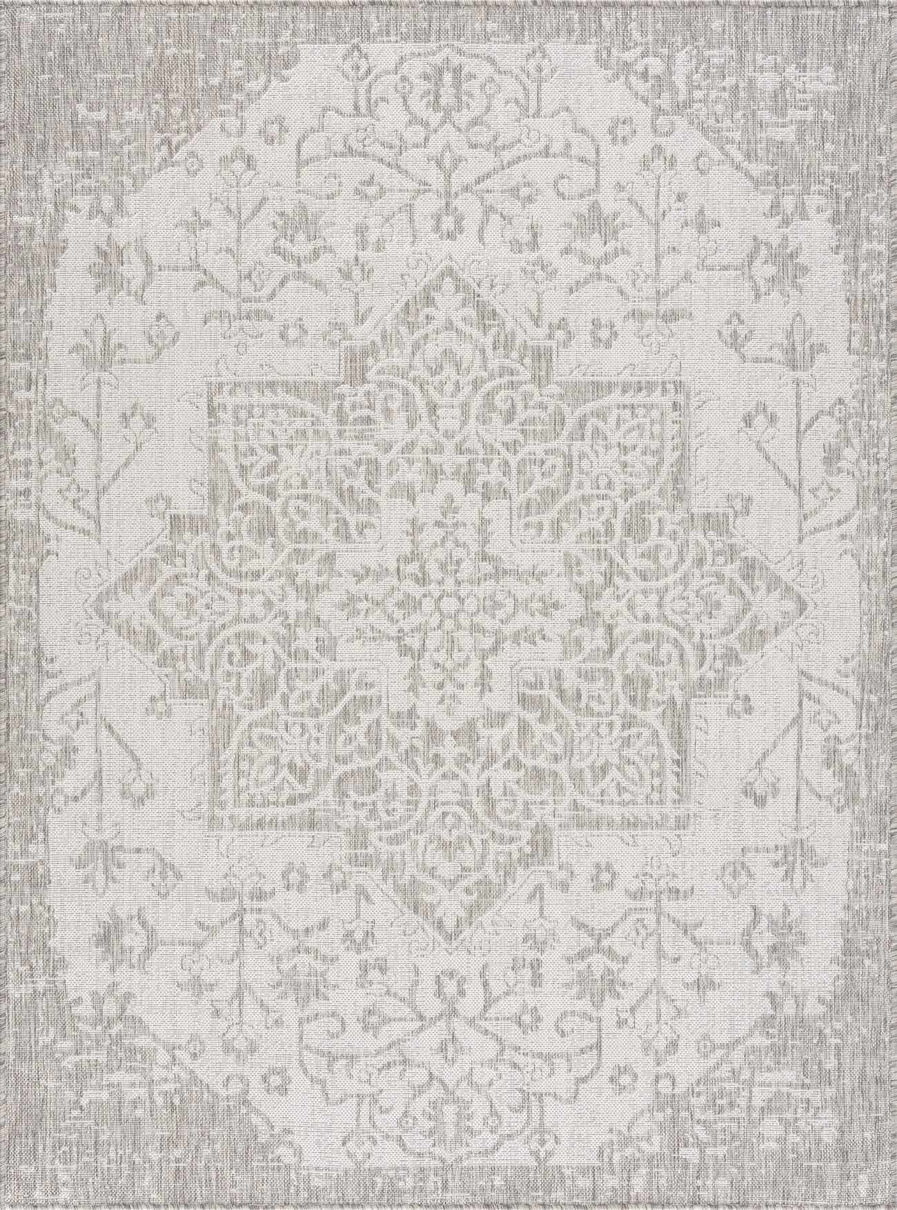 BoutiqueRugs Canadian Traditional Area Rug - Outdoor Safe - Gray ...