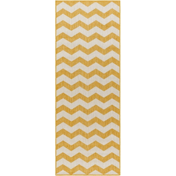Yellow Chevron Rugs