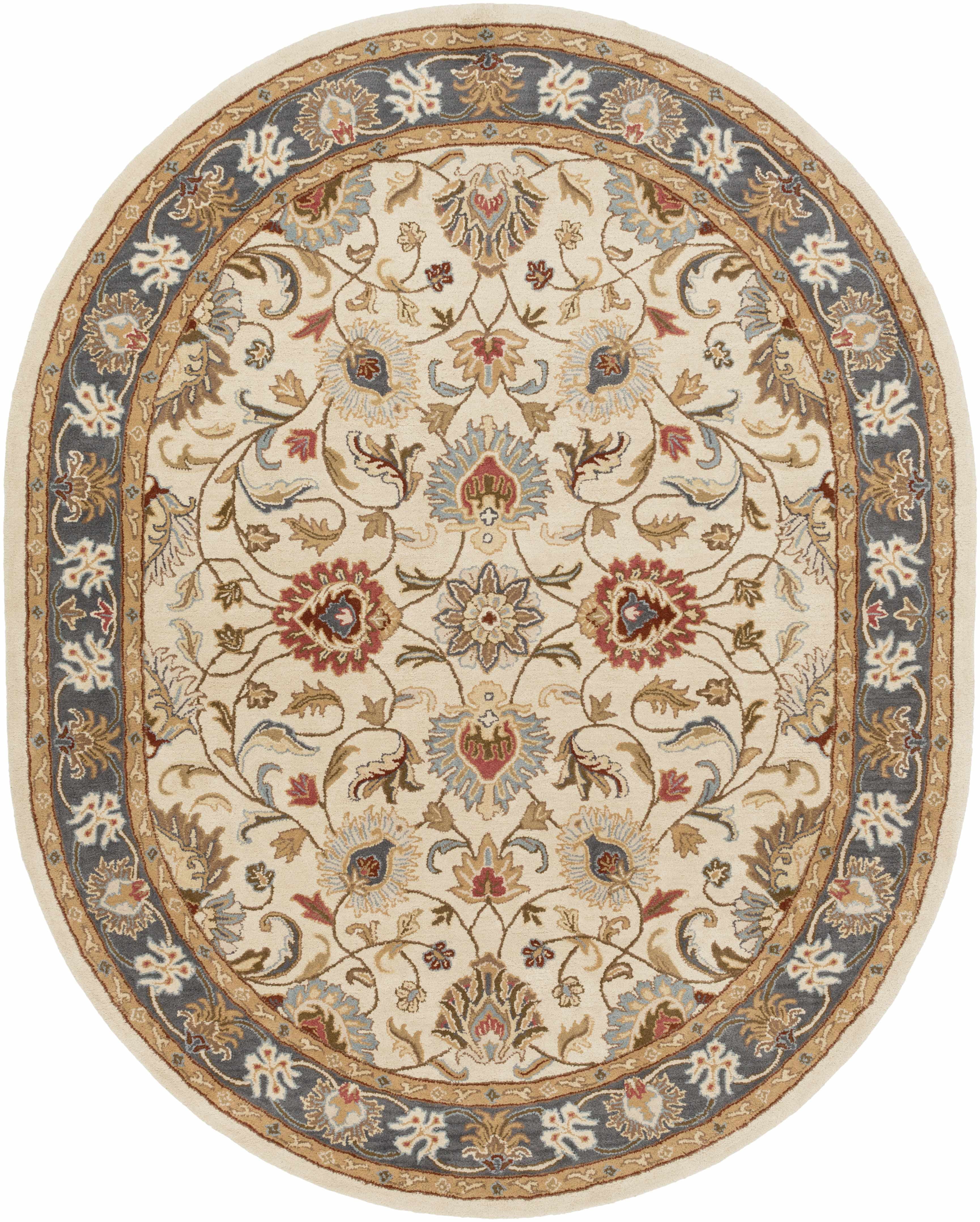 BoutiqueRugs Cookstown Boho Hand Tufted Wool Natural Fiber Soft Area ...