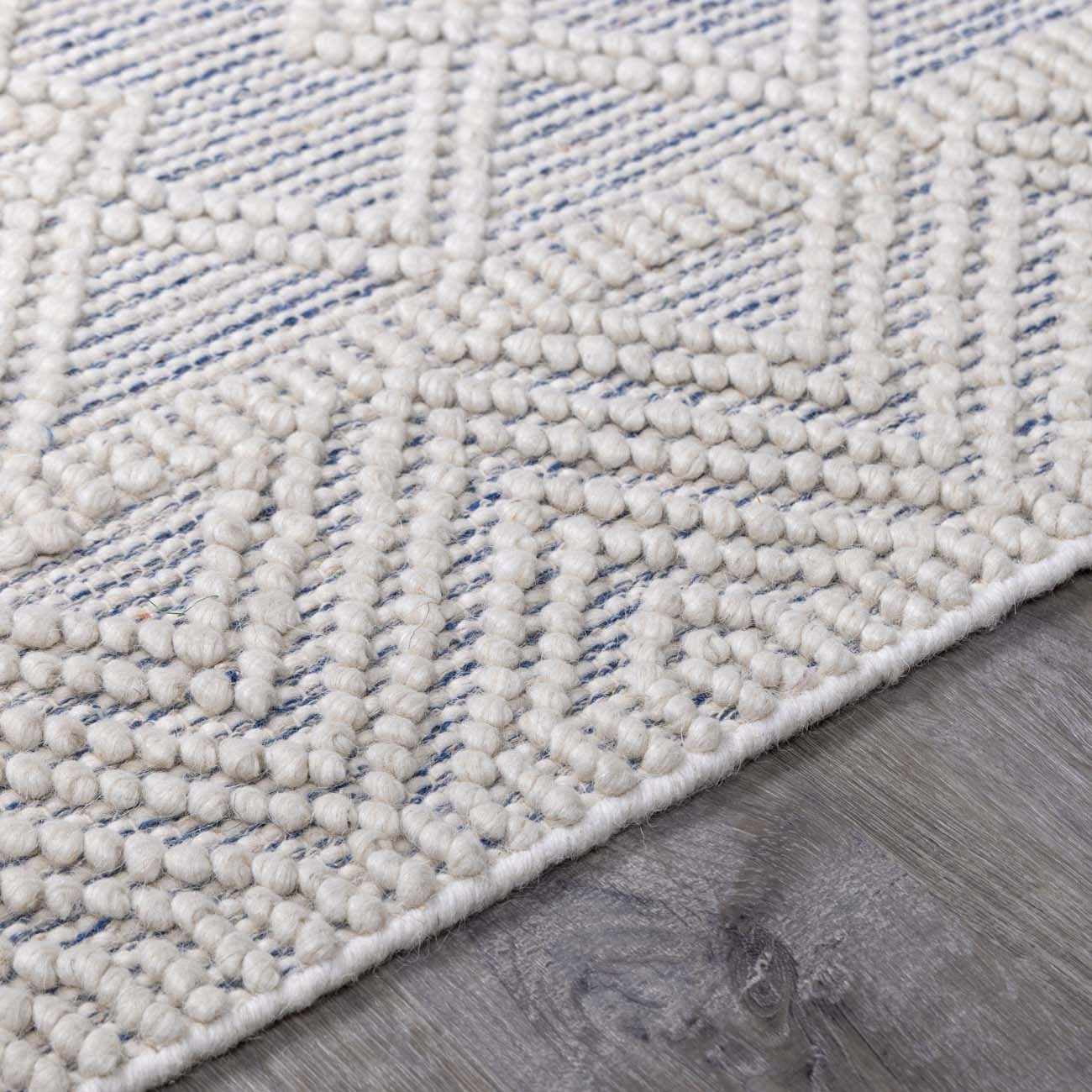 BoutiqueRugs Ginter Boho Hand Woven Wool Natural Fiber Area Rug ...