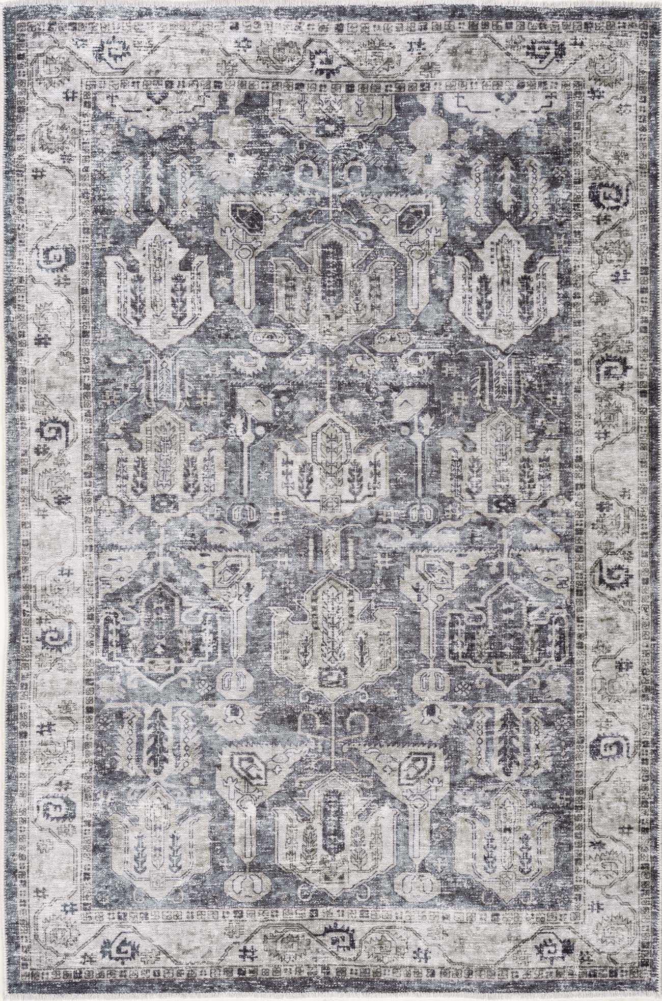 Boutique Rugs Holli Oriental Medallion Area Rug - Vintage Traditional ...