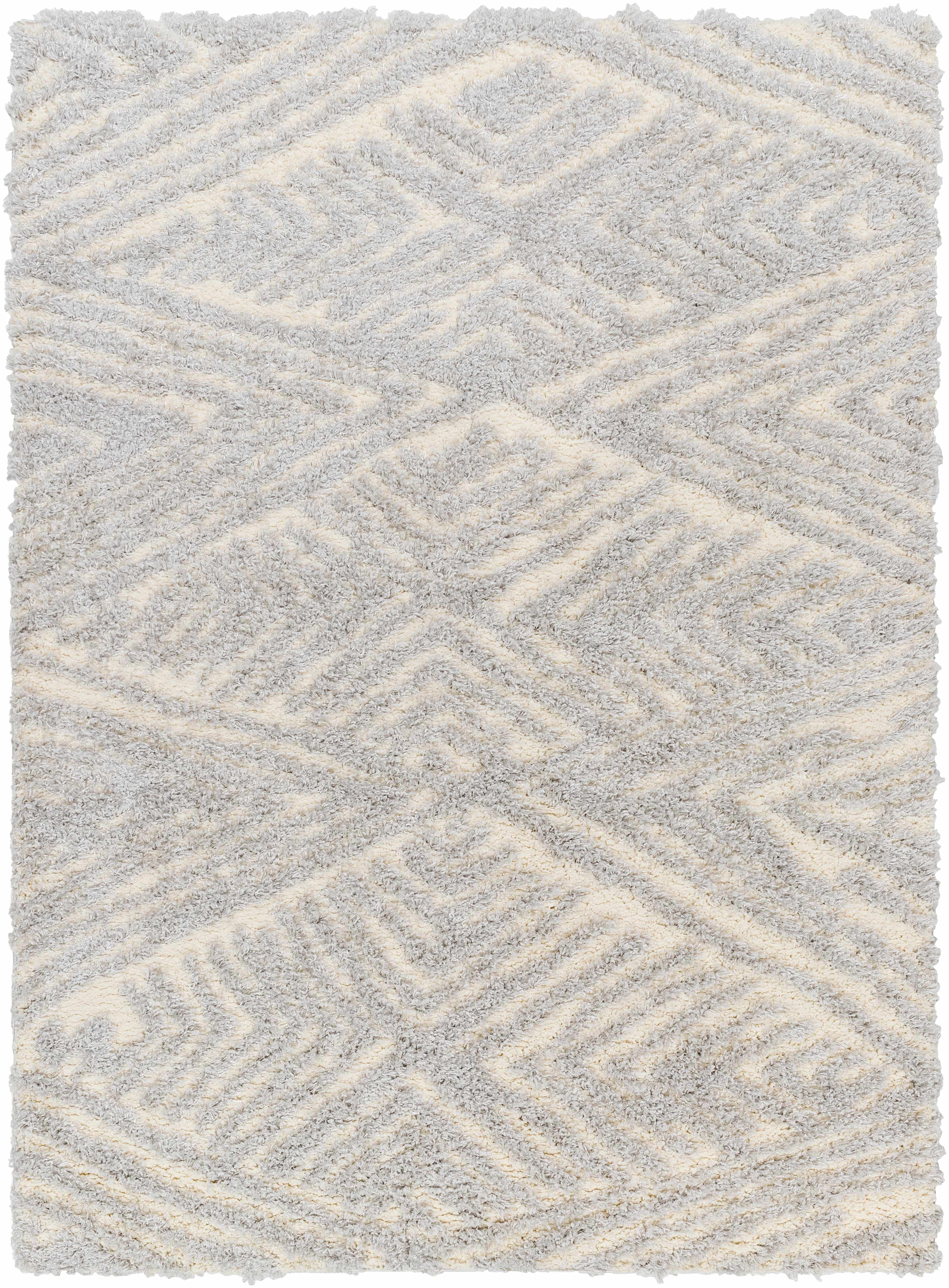Boutique Rugs Ioana Bohemian, Transitional Area Rug - Light Gray, Cloud ...