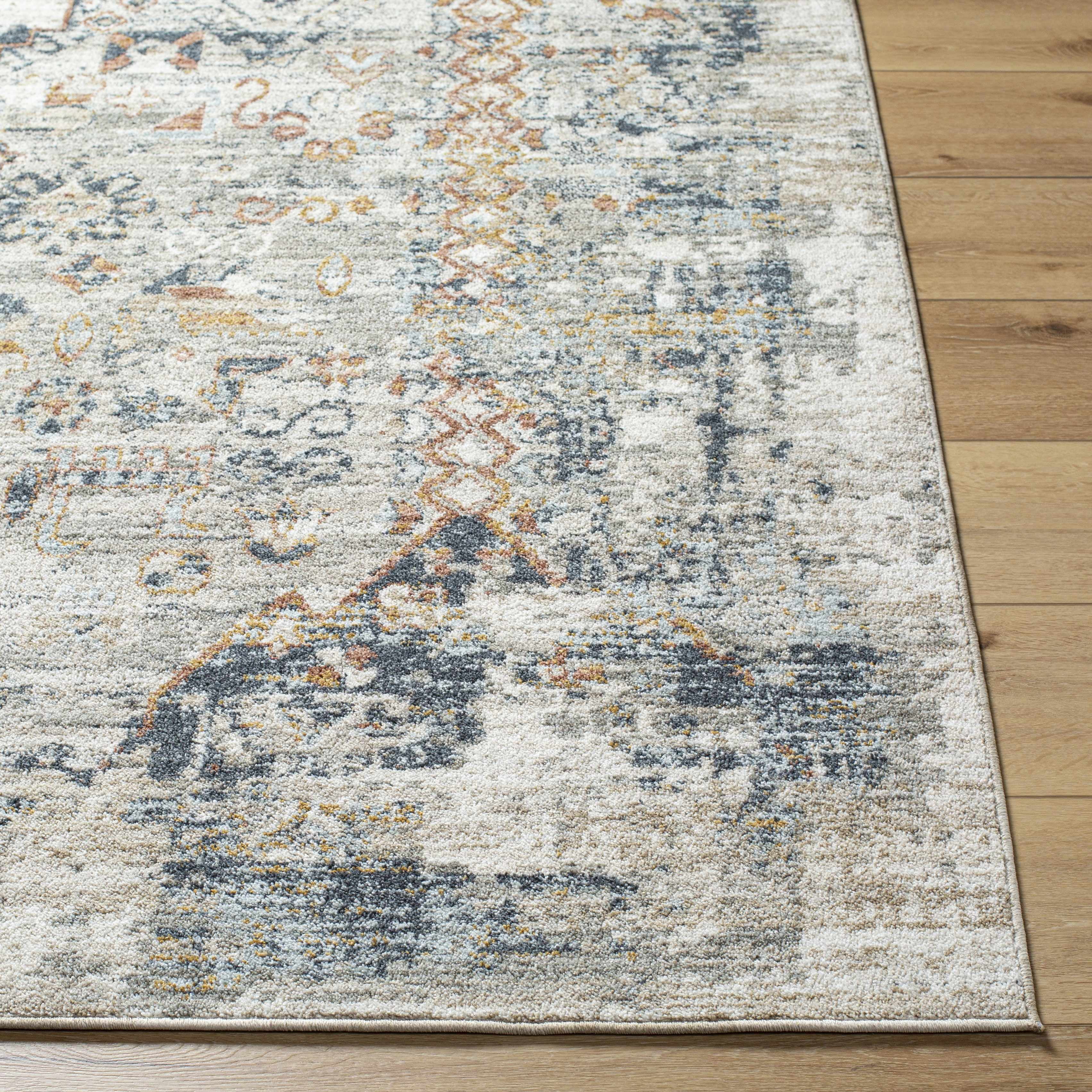 Boutique Rugs Jiang Farmhouse Area Rug - Bone - 9' x 12'2" - Walmart.com