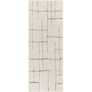 BoutiqueRugs Keita Contemporary Mosaic Runner Rug - High Pile Fluffy ...