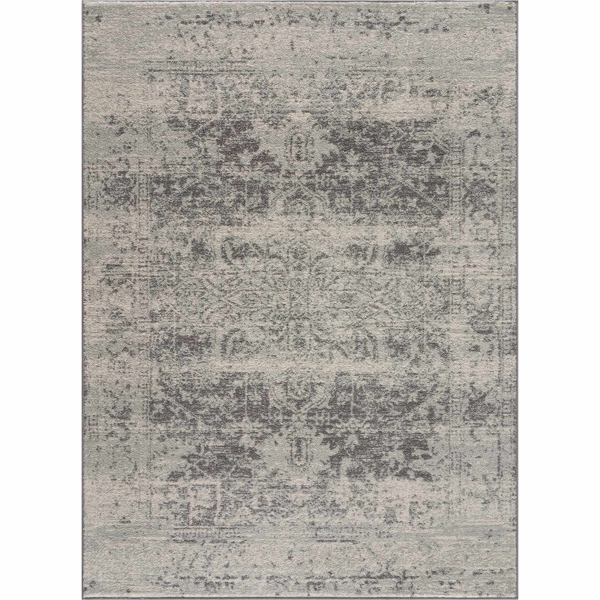 Boutique Rugs New Rachel Traditional Area Rug - Charcoal, Peach, Medium ...